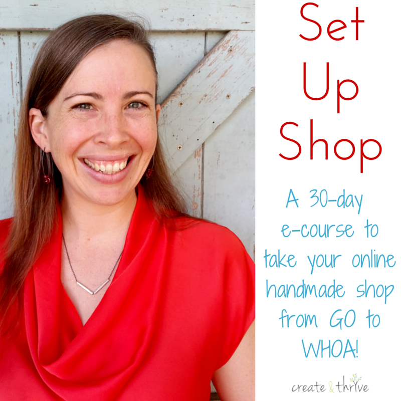 Set Up Shop Registration Open Now for October 2014! | Create & Thrive
