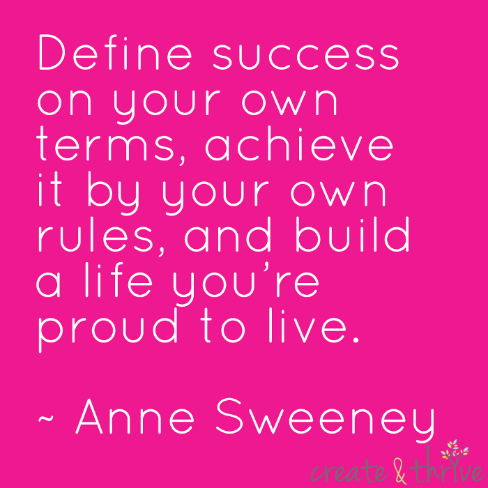 {Monday MotiBright} “Define Your Own Success…” | Create & Thrive