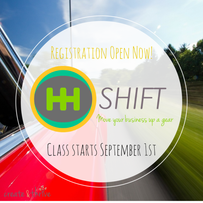 SHIFT Registration is Open Now! | Create & Thrive