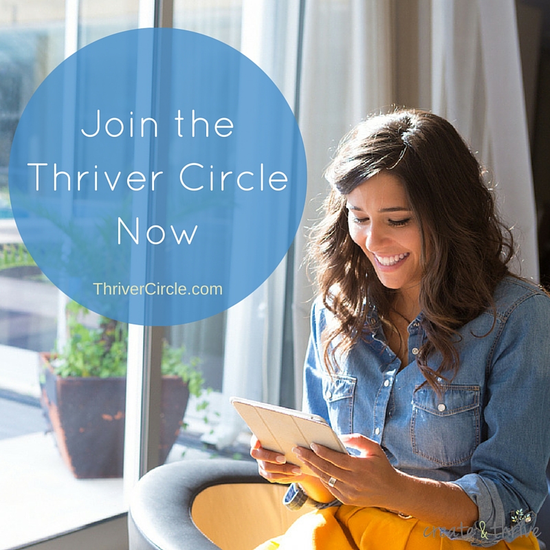 Join the Thriver Circle Now – Membership Open | Create & Thrive