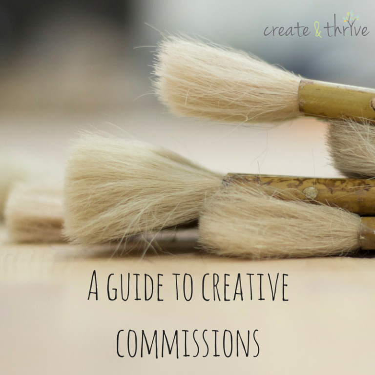 A Guide to Taking Creative Commissions + Custom Orders | Create & Thrive