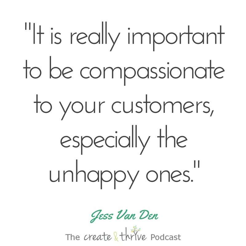 [82] How to Deal with Unhappy Customers | Create & Thrive